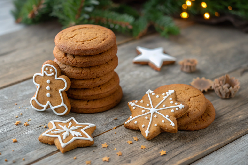 Differences between ginger snaps and gingerbread