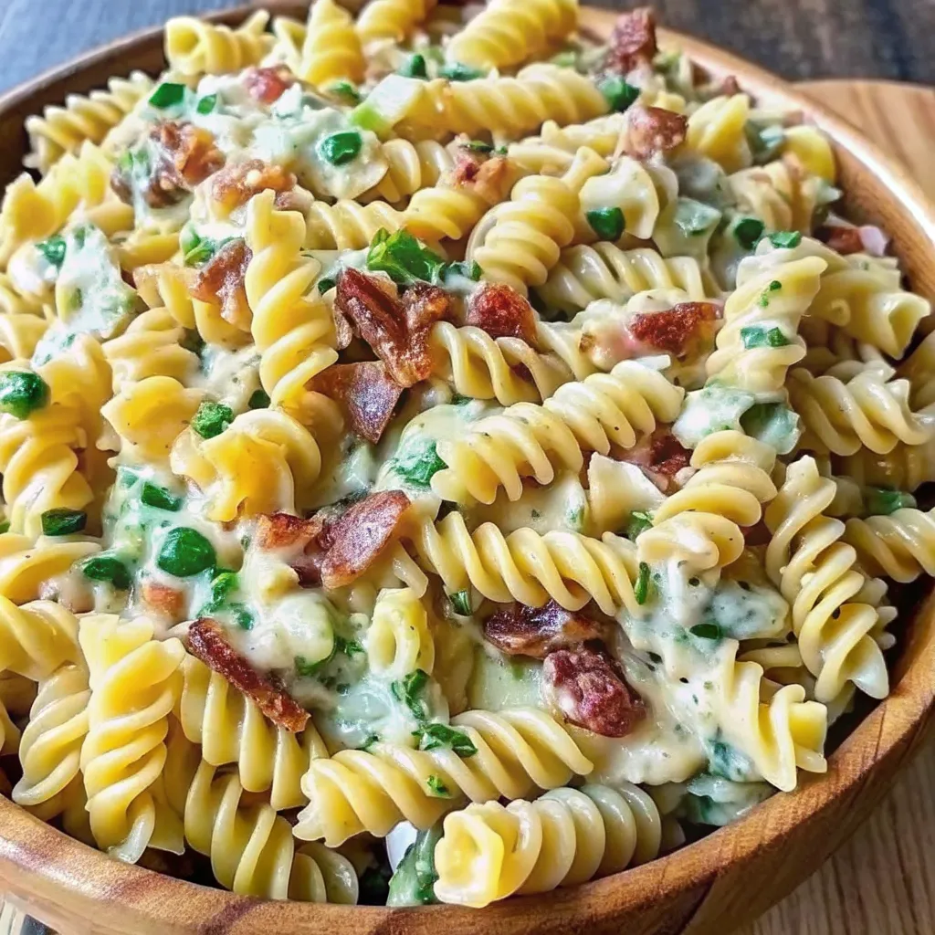 Creamy Bacon Ranch Pasta Salad (Easy & Crowd-Pleasing)