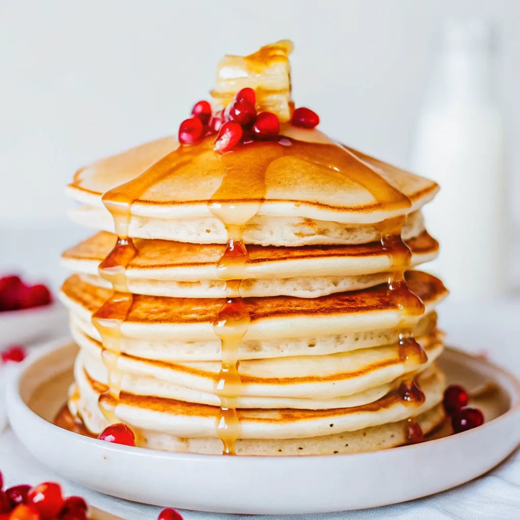 Sourdough Discard Pancakes (Fluffy & Tangy Breakfast)