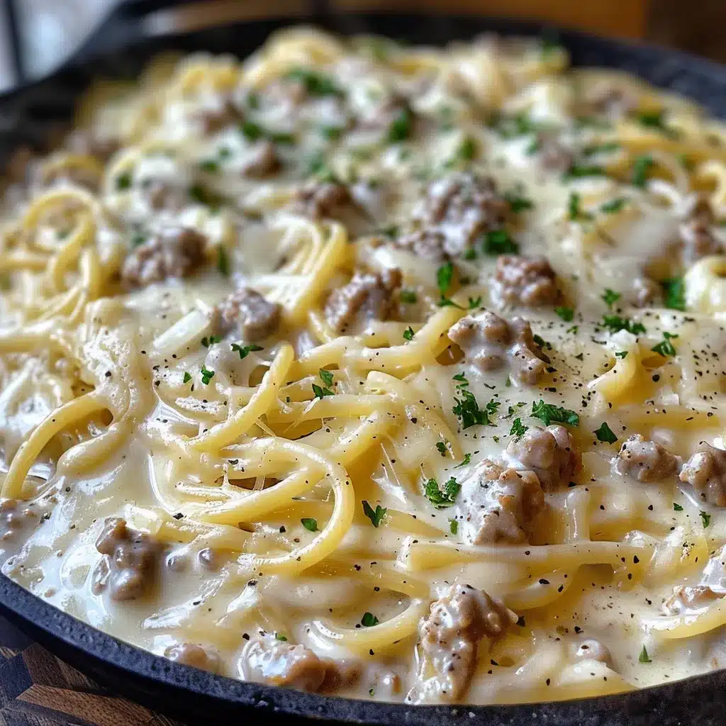 Cheesy Garlic Butter Linguine Pasta - Kenzie Recipes