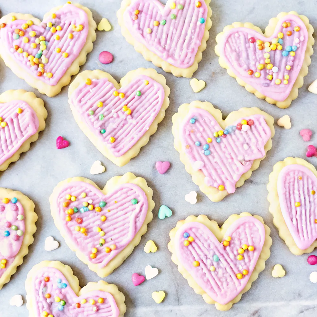 Cut Out Sugar Cookies with Buttercream Frosting