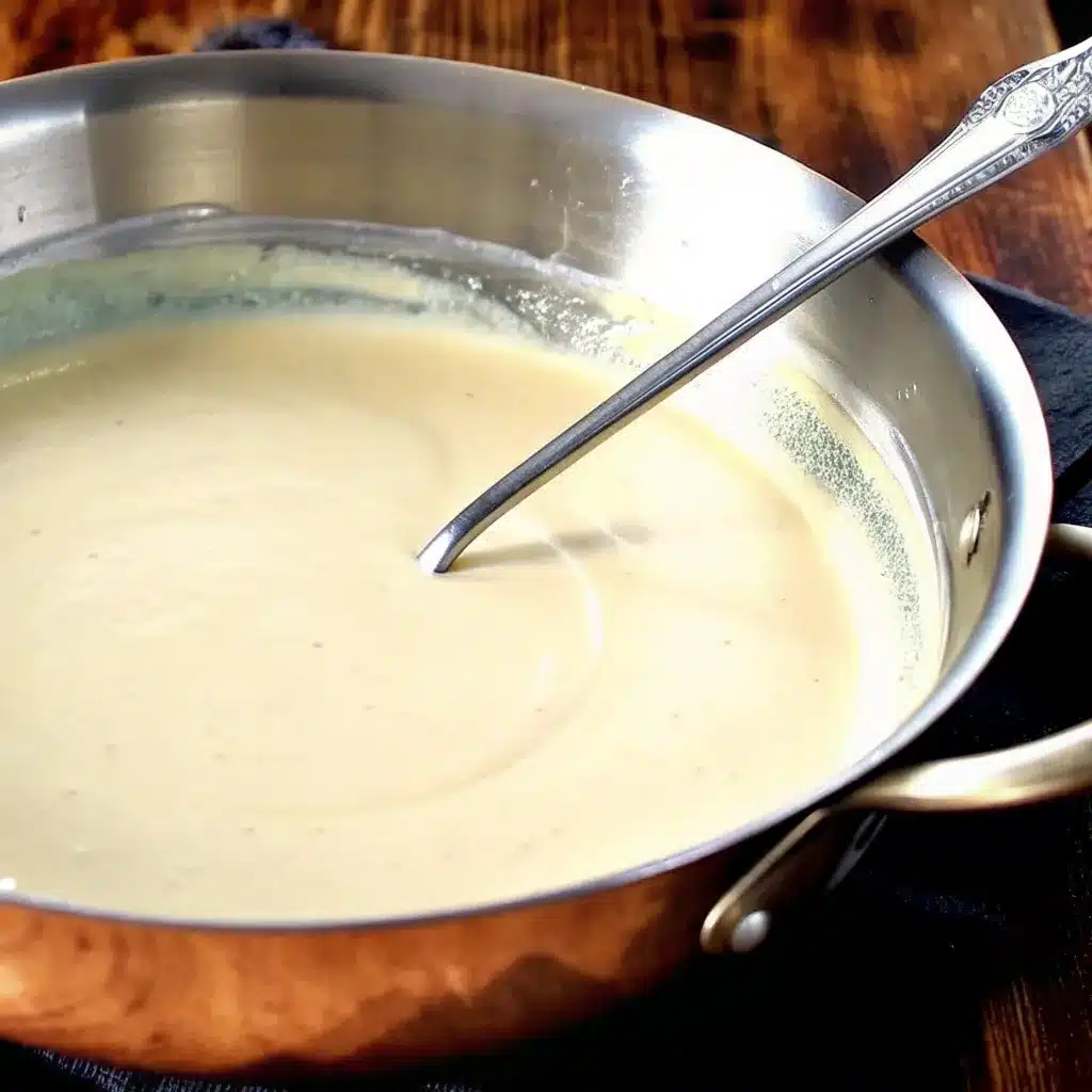 Garlic Parmesan Creamy White Sauce - Kenzie Recipes
