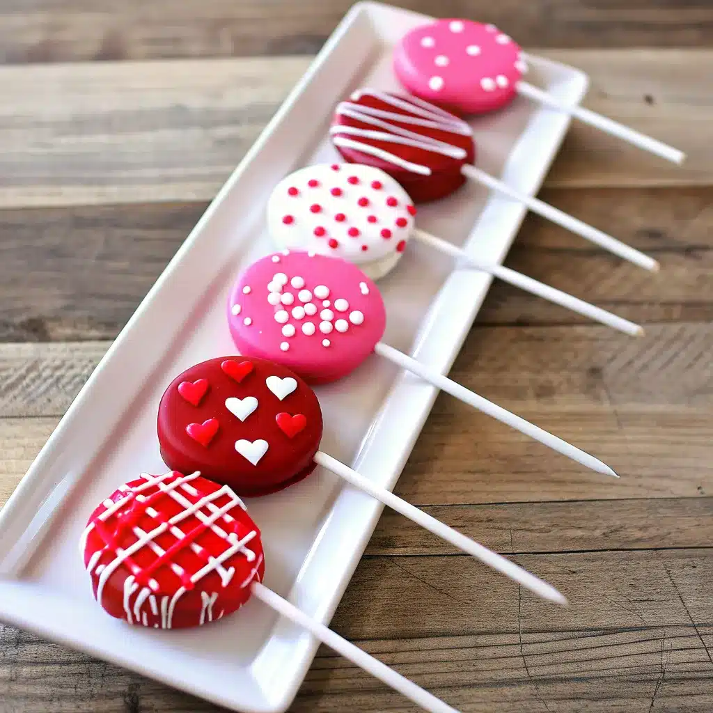 Valentine’s Day Oreo Pops - Kenzie Recipes