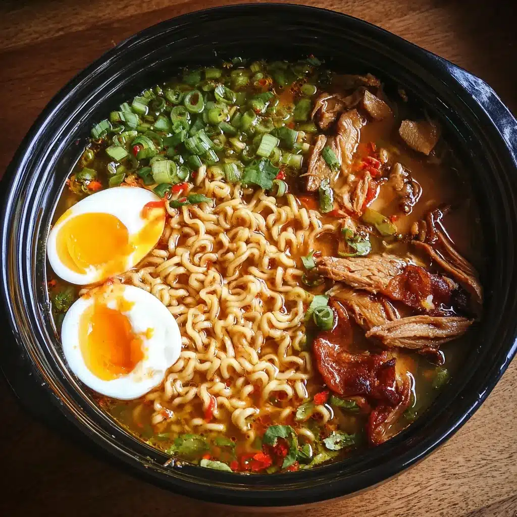 Crock Pot Ramen - Kenzie Recipes