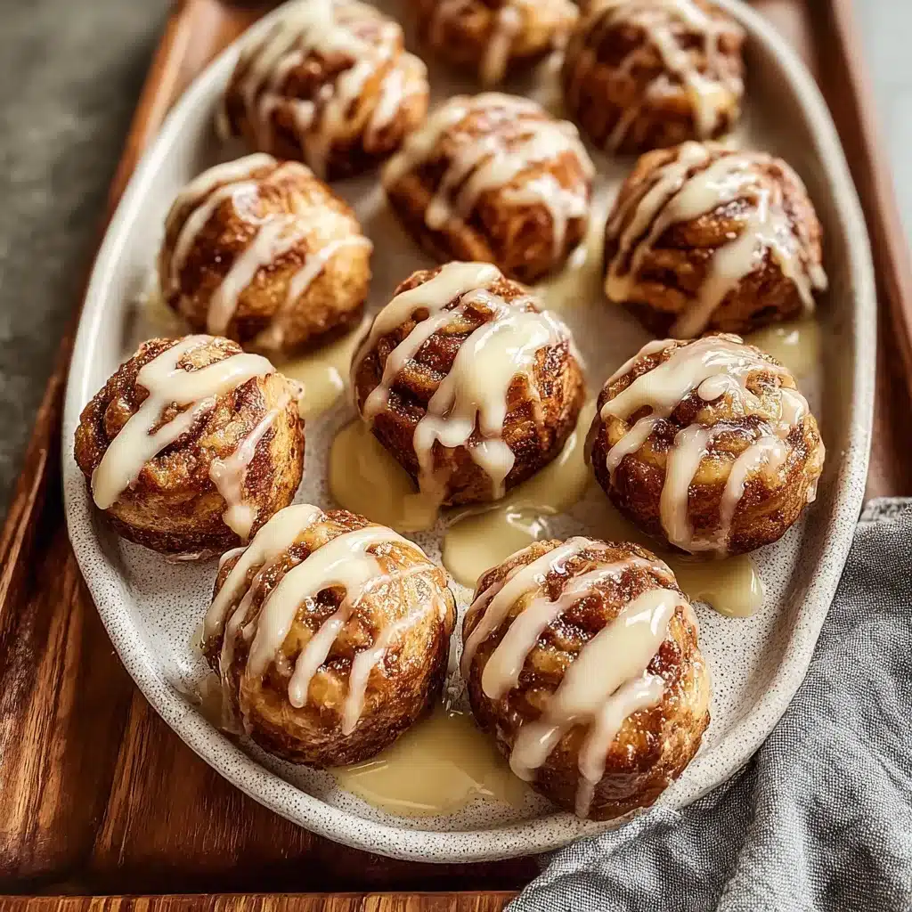 Sourdough Discard Cinnamon Roll Bites - Kenzie Recipes