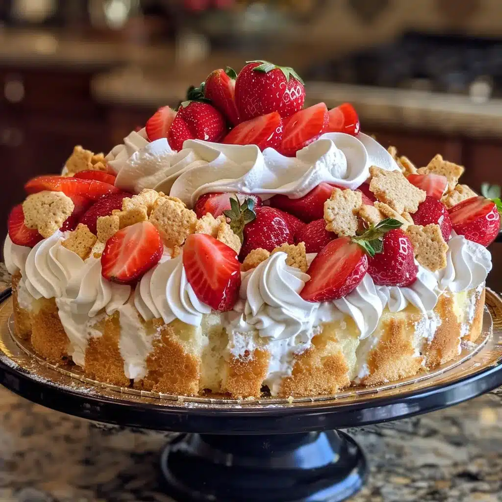 Strawberry Heaven on Earth Cake - Kenzie Recipes
